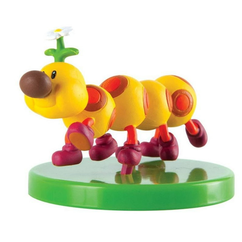 Super Mario Mario Kart Wiggler Buildable Figure [No Packaging ...