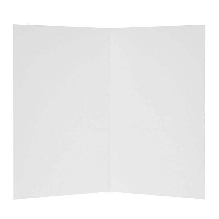 Open Blank Greeting Card