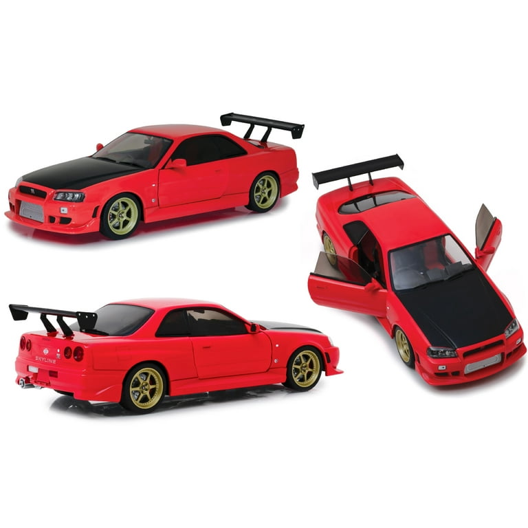 Nissan Skyline With Neon Lights