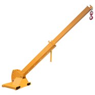 EQCOTWEA Adjustable Mobile Crane Lifting Hoist Truss Telescoping Jib ...