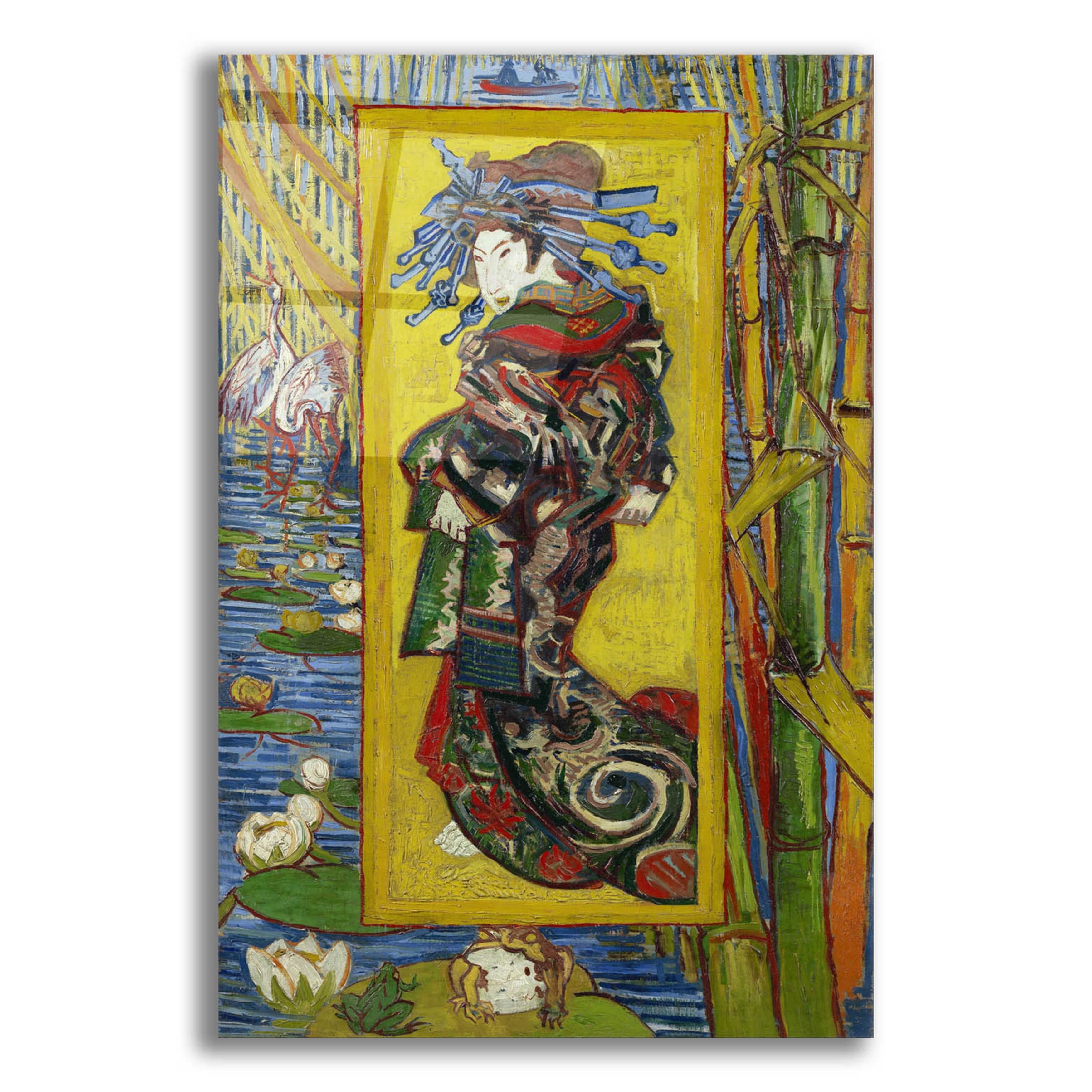 Epic Art 'Courtesan- After Eisen' by Vincent Van Gogh, Acrylic Glass ...