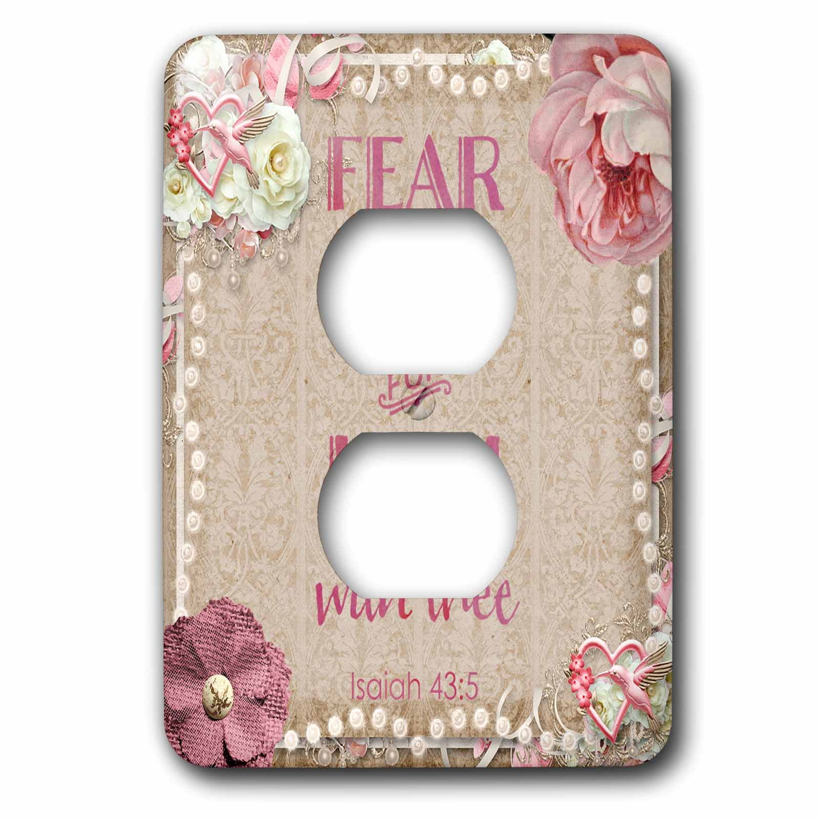 Nostalgic Illustration With Bible Psalm Fear Not For I Am With Thee 2 ...