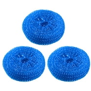 Kitchen Metal Soft Scrubber Scourer Pans Pot Brush Scouring Ball 3pcs ...