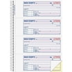 Adams Wirebound Money/Check Receipt Book, Carbon Copy, 200 Count ...
