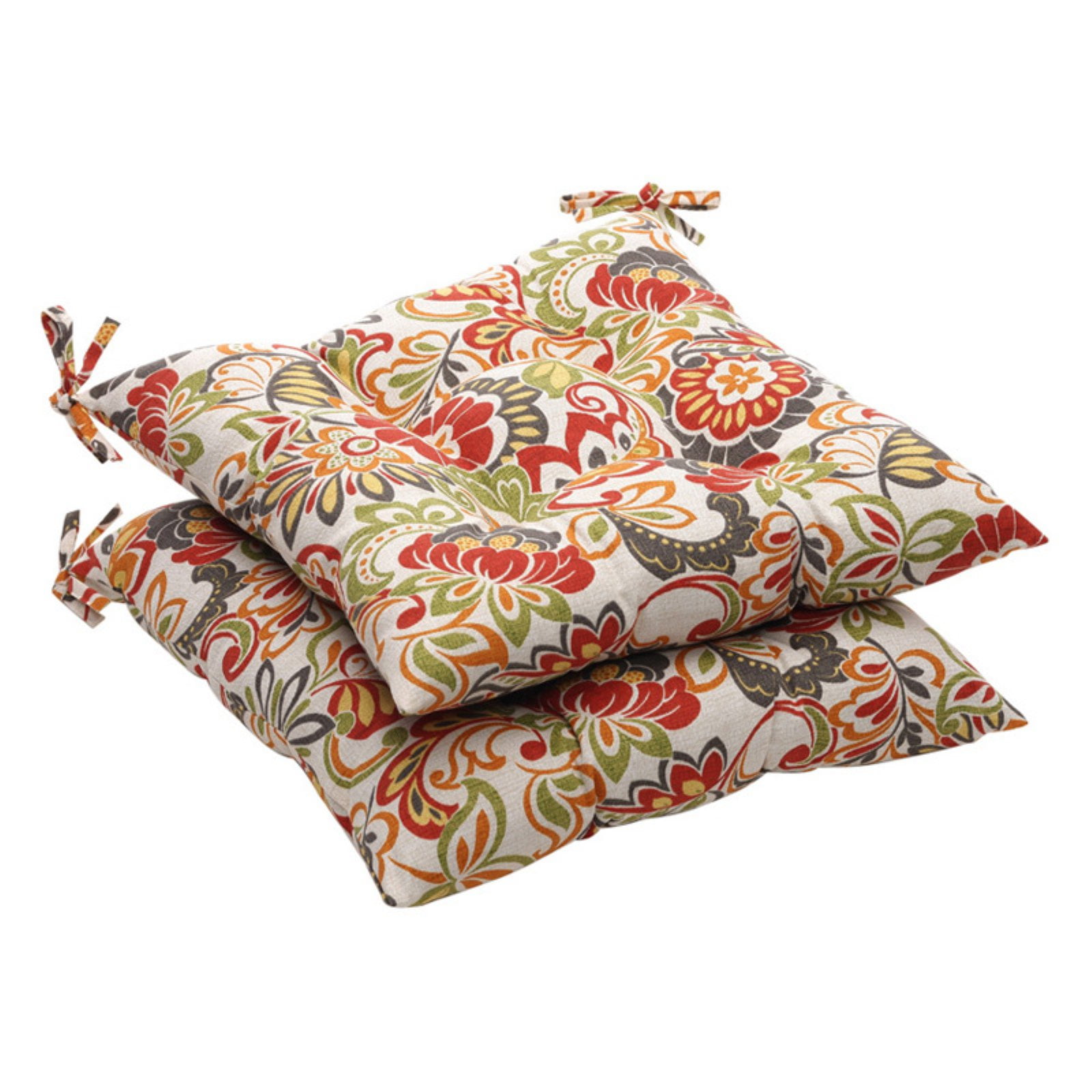 Pillow Perfect Outdoor/ Indoor Zoe Multicolor Wrought Iron Seat Cushion ... Pillow Perfect Outdoor/ Indoor Zoe Multicolor Wrought Iron Seat Cushion ...