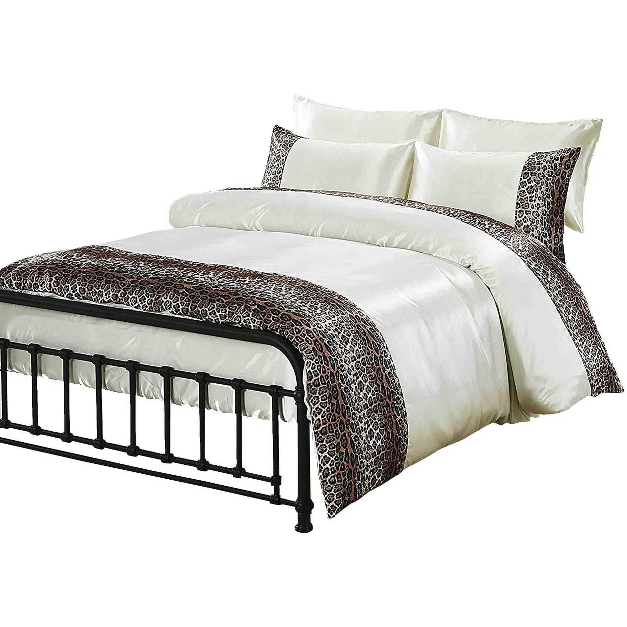 Click here for Todd Linens Tiger Zebra Satin 6 Pcs Silky Sexy Bed... prices