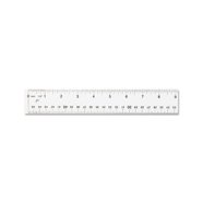 Westcott Protractor and Ruler Set: Clear, 4 pieces - Walmart.com