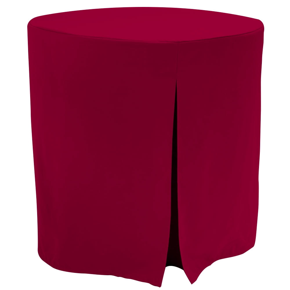 Tablevogue 30" x 30" Fitted Tablecoth Cover, Multiple Colors and Sizes ...