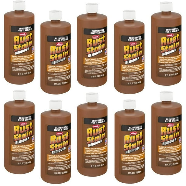 Whink Rust Stain Remover 32 Ounce Pack of 10 - Walmart.com