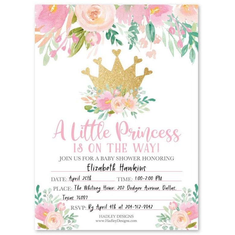 Royalty Theme Invitation
