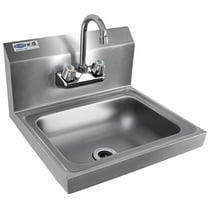 GRIDMANN NSF Stainless Steel Kitchen Hand Sink w/ Faucet, Wall Mount ...