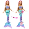 Barbie, Mermaid Toy Doll, Flower Magic with Surprise Blooming Flowers ...