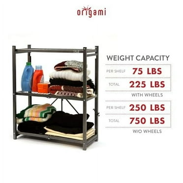 Muscle Rack 48"W x 18"D x 72"H 5-Tier Steel Shelving, 800 lbs. Capacity ...