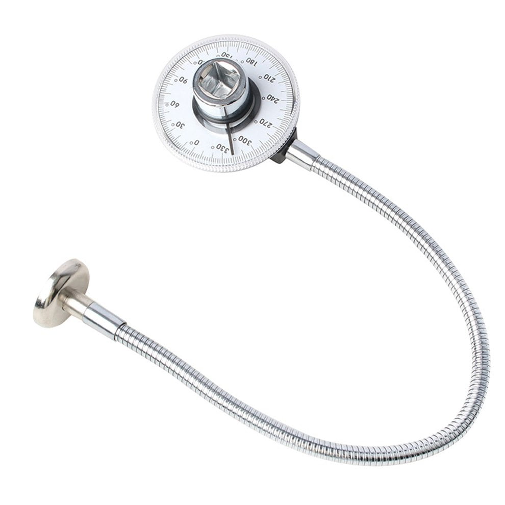 ZAJAIO 1/2" Drive Torque Angle Gauge With Magnetic Flexible Arm Wrench ...