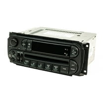 Restored Chrysler Dodge Jeep 02-07 Radio AM FM CD Player w/ Aux Input ...