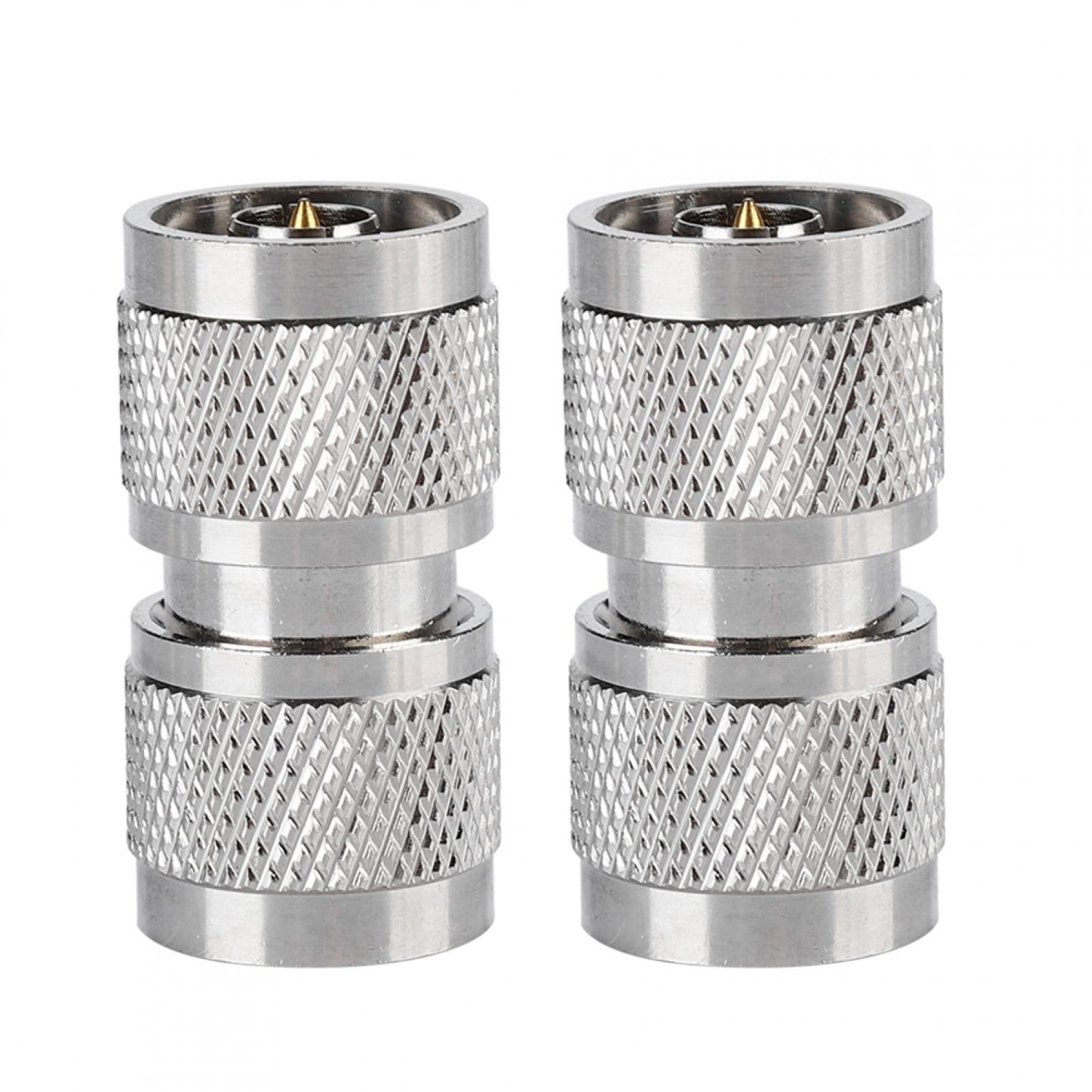 uds conector tipo N macho tipo N a adaptador de antena coaxial RF macho tipo N | Walmart en línea