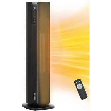 Soleil Electric Infrared Quartz Cabinet Heater with Remote 1500W Indoor ...