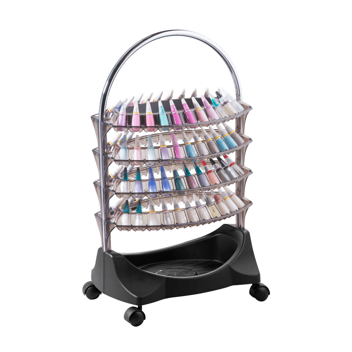 Dompel Manicure Trolley Smaltbell Classic 4 Trays Model 3381C - Walmart.com