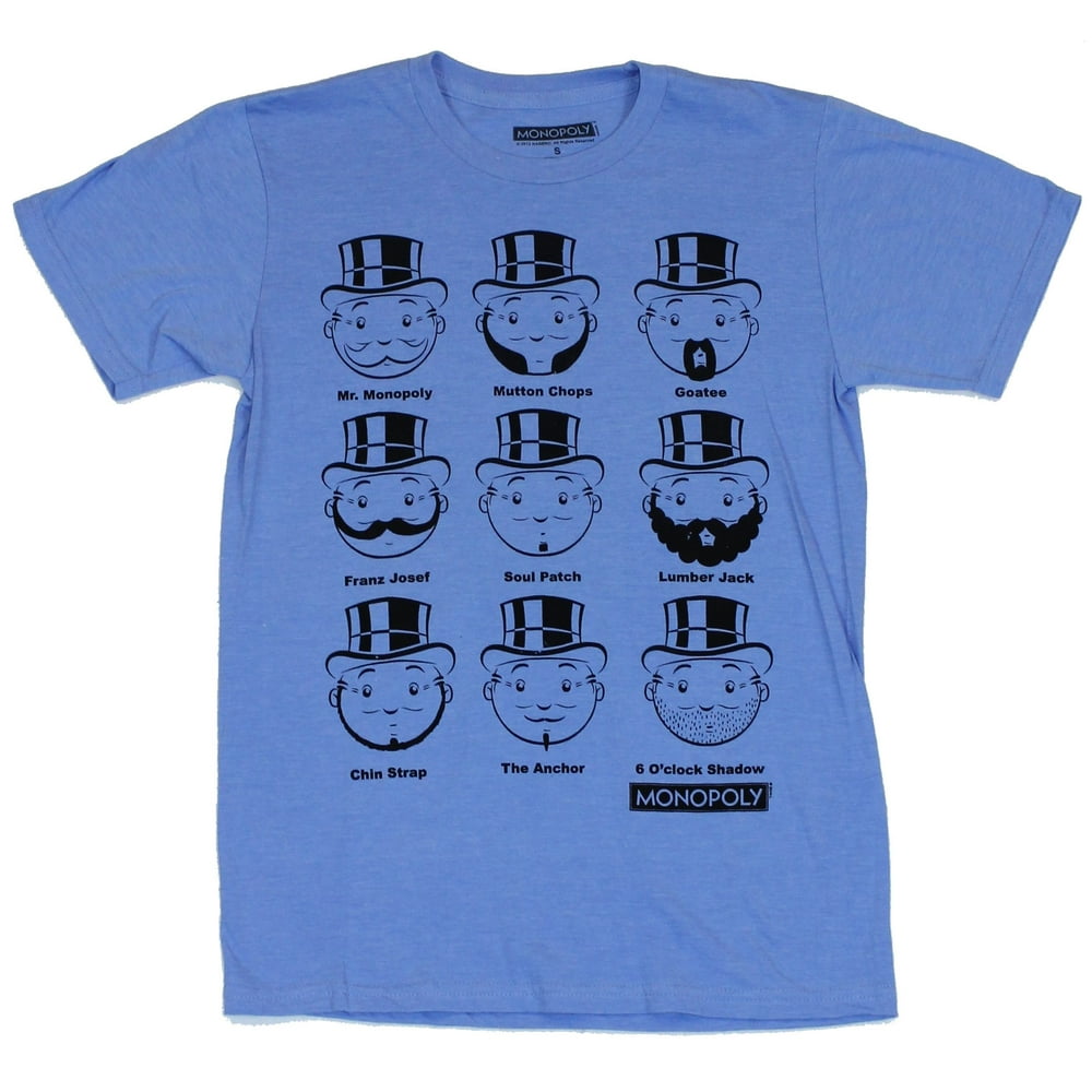 Monopoly - Monopoly (Classic Board Game) Mens T-Shirt - The Many ...