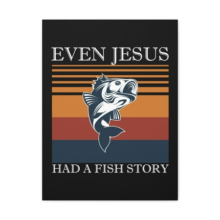 Scripture Walls Even Jesus Had A Fish John 21:11 Story Christian Wall ...