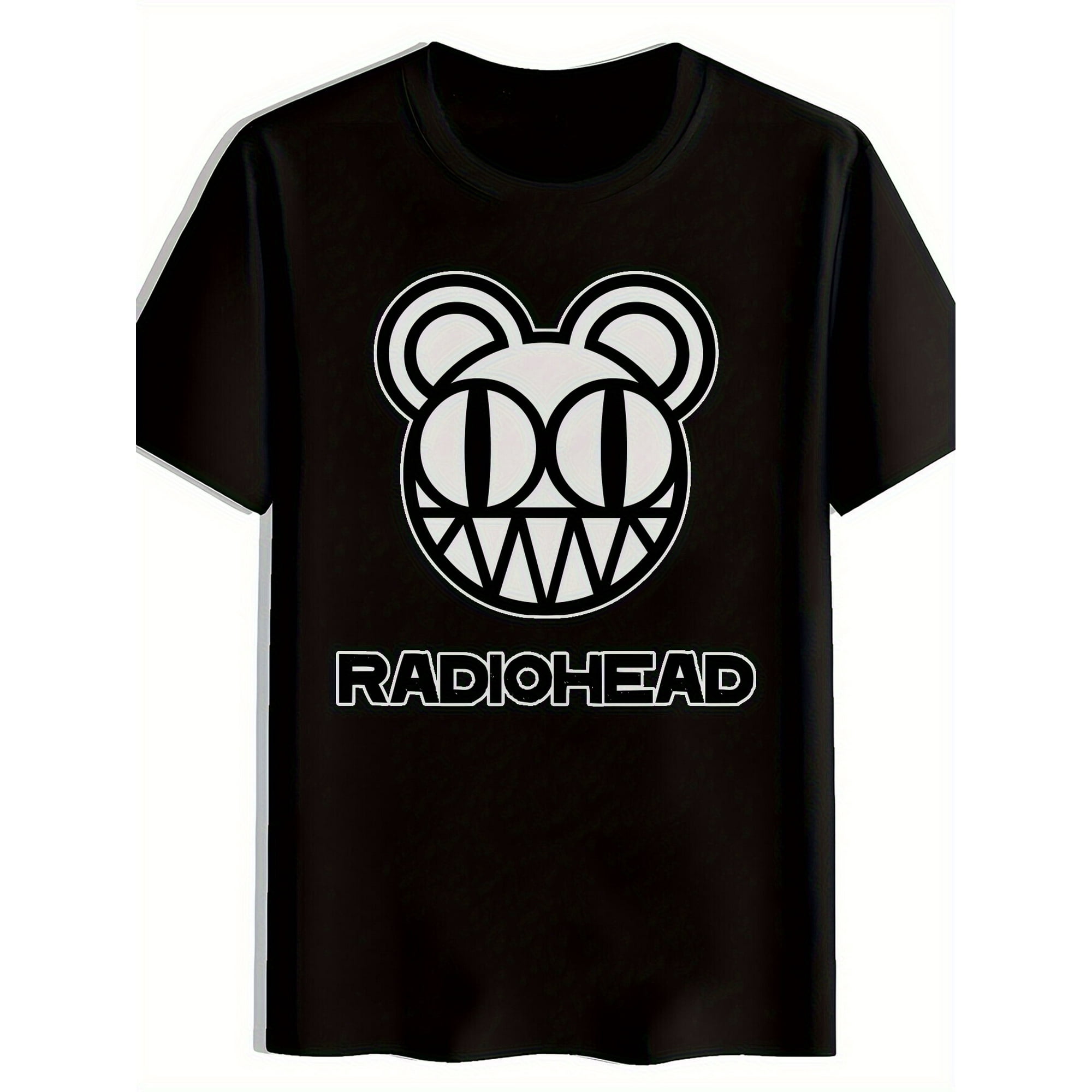 Click here for Yingd T Shirt Radiohead Graphic Tee Casual Crew Ne... prices