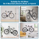 Urban Deco Bike Wall Mount, Heavy Duty Garage Storage Rack, Indoor Bicycle Holder - Walmart.com