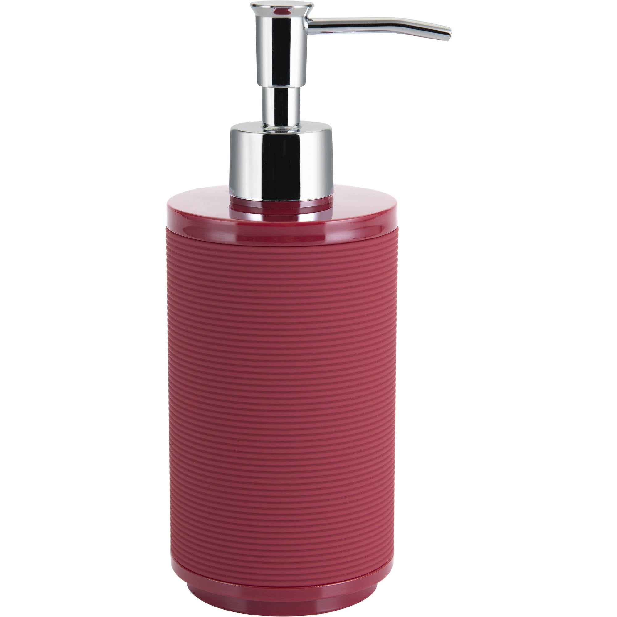 Mainstays Soft Touch Plastic Red Lotion Pump, 1 Each - Walmart.com ...