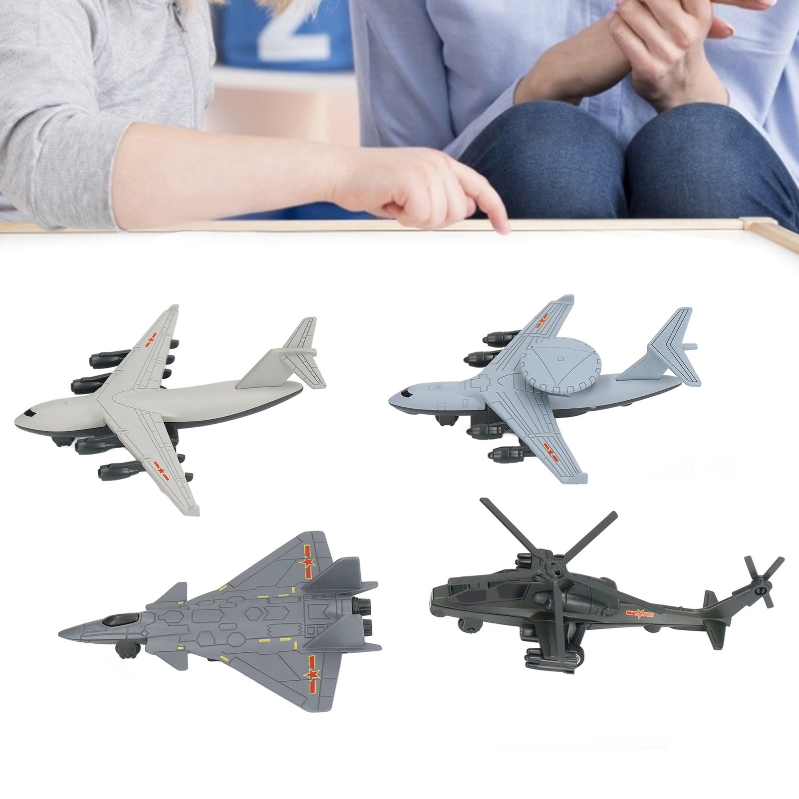 Click here for Ccdes 4pcs Children Pull Back Airplane Toy helicop... prices
