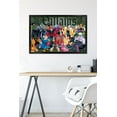 Disney Villains - Group Pose Wall Poster, 22.375" x 34", Framed ...