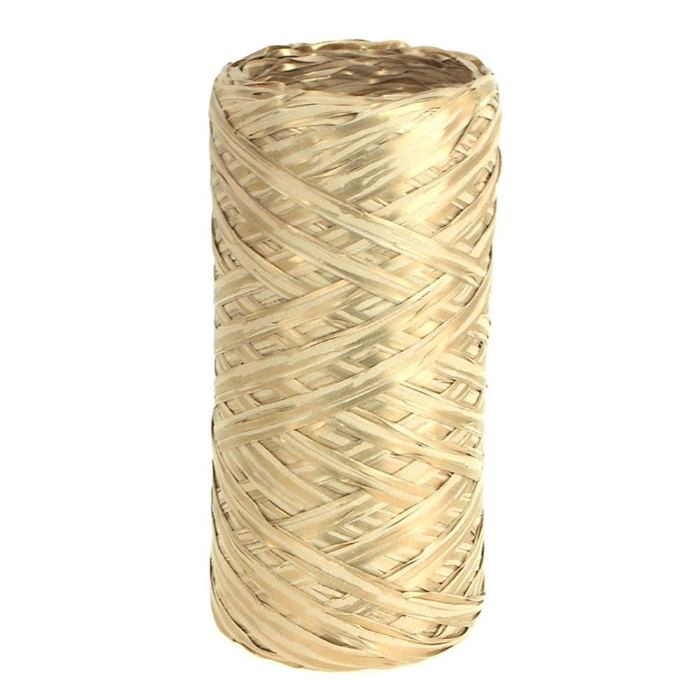 Synthetic Wraphia Raffia Roll, 5mm, 54 Yards - Walmart.com
