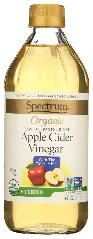 Spectrum Naturals Organic Filtered Apple Cider, 16 Fl Oz. - Walmart.com