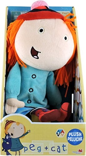 peg + cat peg plush, 12" - Walmart.com - Walmart.com