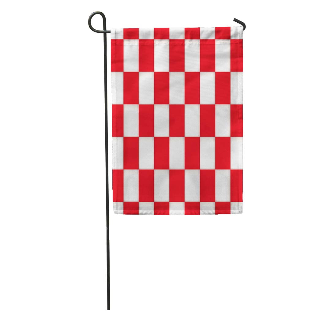 JSDART Red Checkerboard 3D Checkered Pattern Abstract Board Check ...