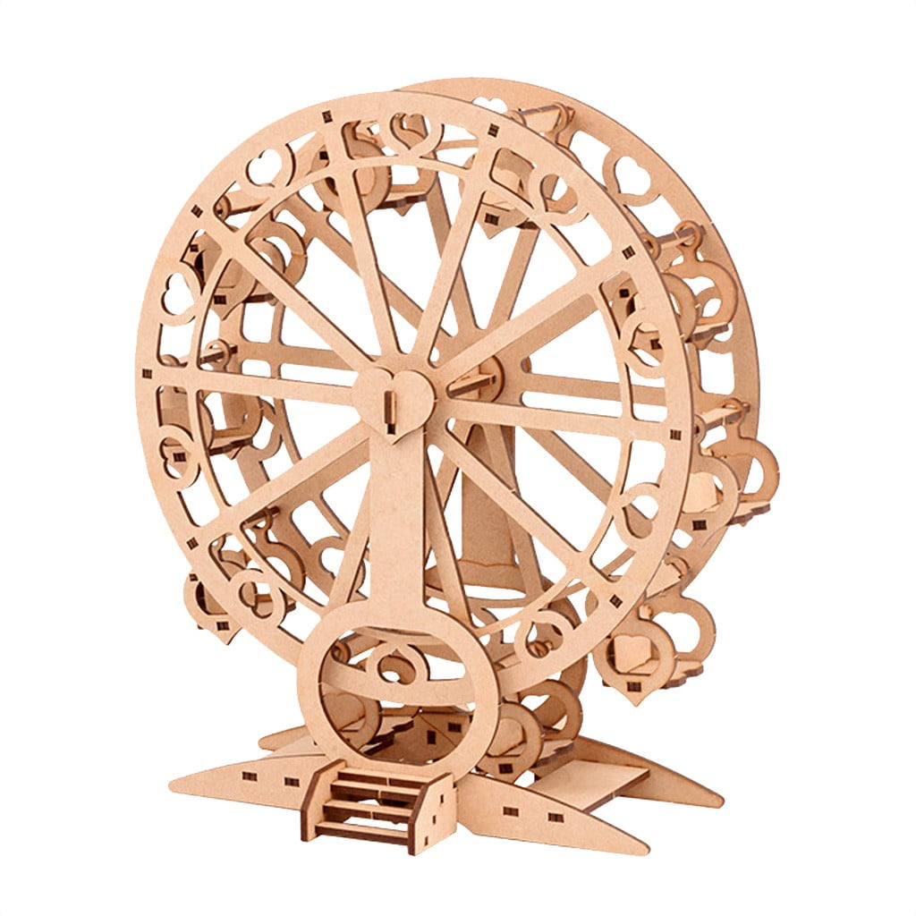 Educational Toys For Kids 5 7 Customized 3D Ferris Wheel Wooden Three educational-toys-for-kids-5-7-customized-3d-ferris-wheel-wooden-three