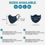 Lavish Care Cloth Face Mask - Washable & Reusable - 5 Layers - Cotton ...