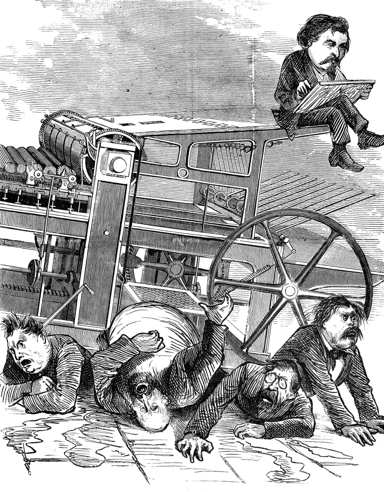 Thomas Nast (1840-1902). /Namerican Cartoonist. A Justifiably Self ...