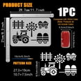 1pc PET Hollow Out Drawing Painting Stencils for Scrapbook Photo Album ...