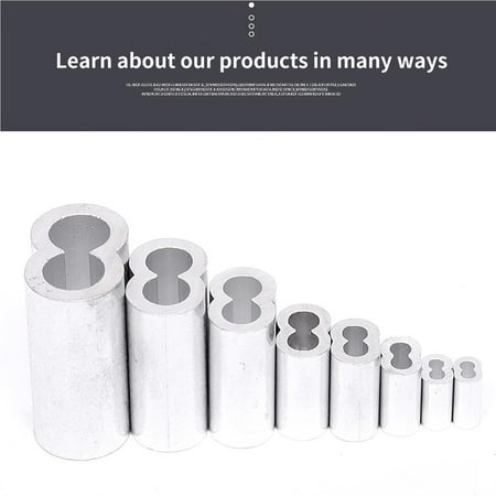 666pcs 1.5mm/0.06inch Double Holes Aluminum Clip Silver Aluminum ...