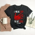 I Wear Red For My Sisters Shirt, MMIW, Red for Missing Murdered ...