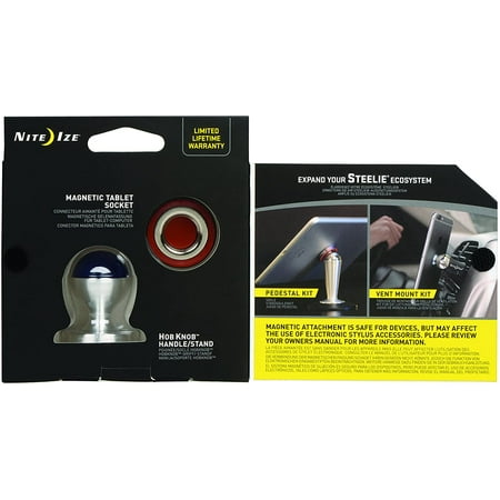Nite Ize STHB-M1-R8 Steelie HobKnob Kit for Tablets and Cellphones ...