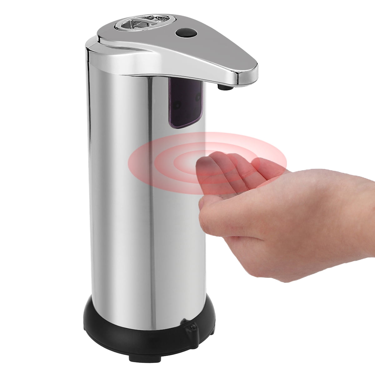 TAPCET Automatic Soap Dispenser IR Sensor Touchless Stainless Steel TAPCET Automatic Soap Dispenser IR Sensor Touchless Stainless Steel