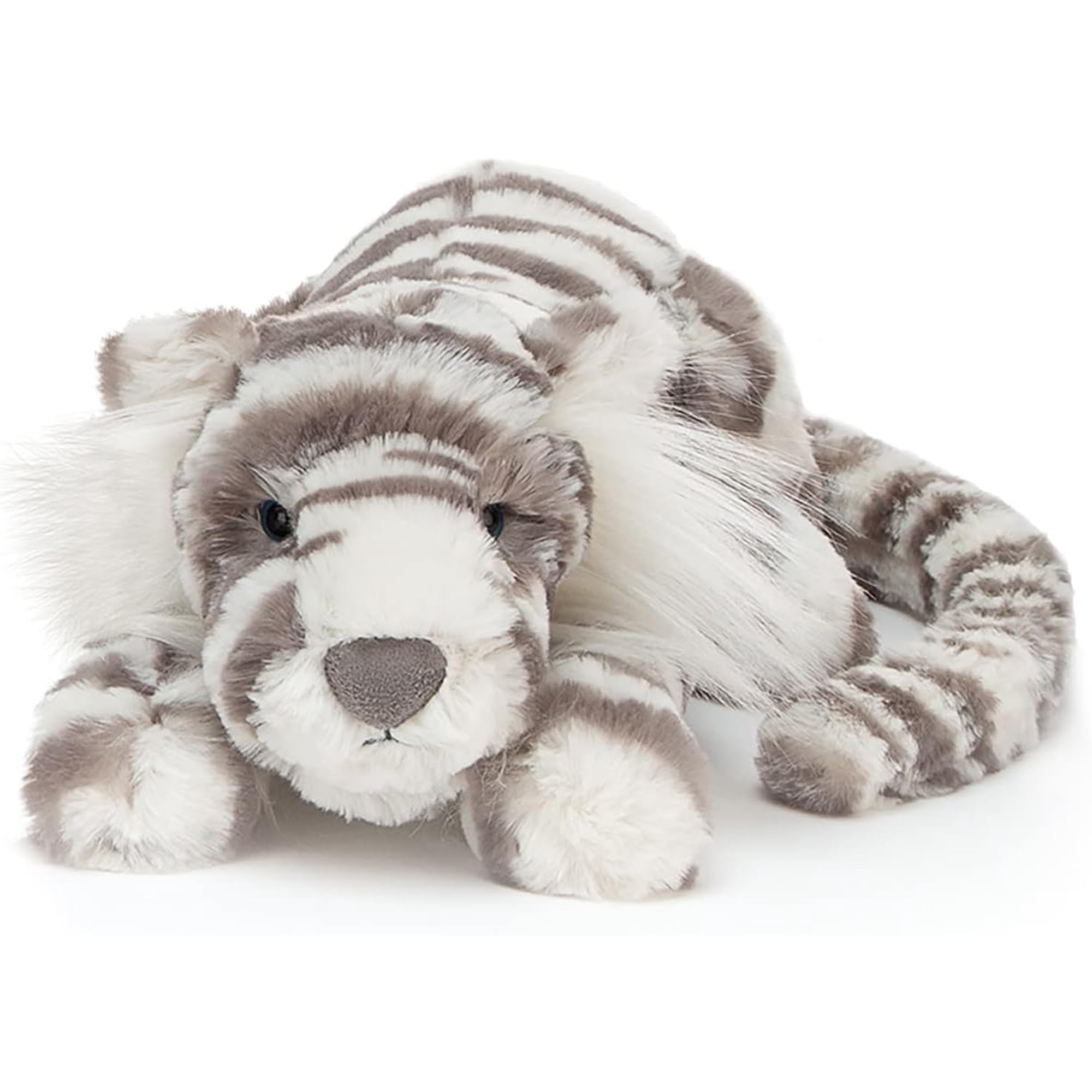 Click here for Jellycat Sacha Snow Tiger Stuffed Animal  Little 8... prices
