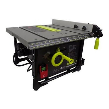 SIROCCO Dustless Table Saws for Jobesites, 10" Cutting Blade 98.5% Dust ...