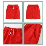 naisibaby Toddler Baby Boys Summer Solid Color Shorts, Cotton Daily ...