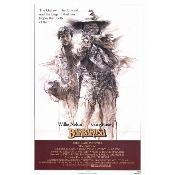 Barbarosa (1982) 11x17 Movie Poster - Walmart.com