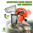 YesRight Chainsaw Helmet with Face and Ear Muffs, Forestry Safety ...