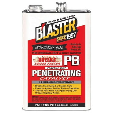 PB B'laster - Original Lubricating Penetrant, 1 Gal - Effective for ...