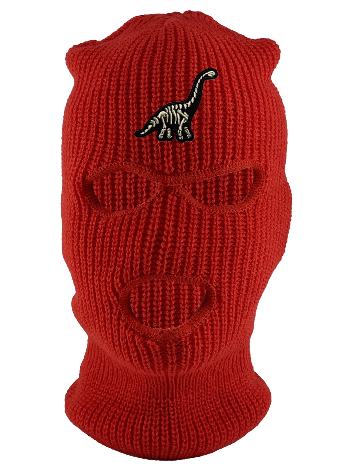 Gravity Threads Brontosaurus Skeleton Ski Mask - Red - Walmart.com