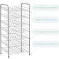 Oumilen 7-Tier Metal Can Organizer Rack for Pantry, Adjustable Storage ...