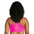 Reebok Women's Plus High Impact Racerback Sports Bra with Mesh Panel ...
